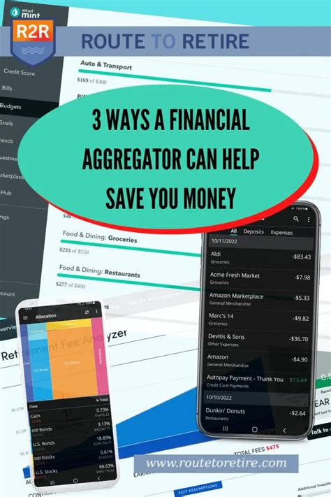 3 Ways A Financial Aggregator Can Help Save You Money Route To Retire