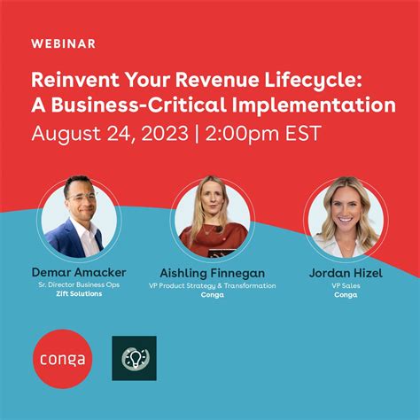 Conga On Linkedin Reinvent Your Revenue Lifecycle A Business Critical Implementation →…