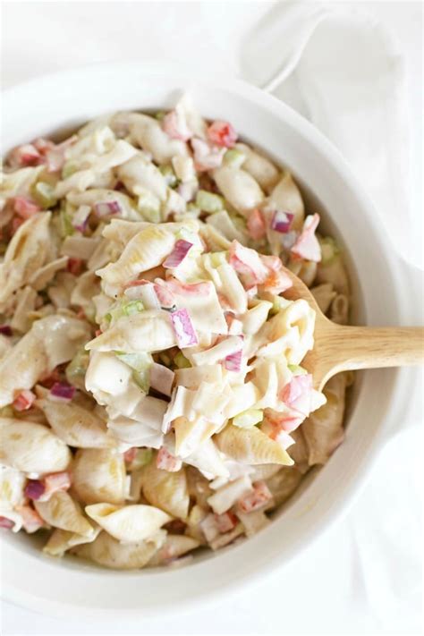 Crab Pasta Salad Recipe Savvy Saving Couple