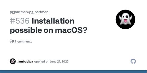 Installation Possible On MacOS Issue Pgpartman Pg Partman GitHub