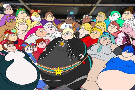 The Entire Pot Belly Girls Are Here By Travisthegainer On Deviantart