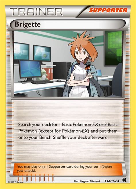 Brigette Breakthrough Uncommon Pokemon Tcg Digitaltq