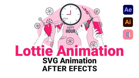 After Effects Svg Animation Export How To Export Lottie Animation Youtube