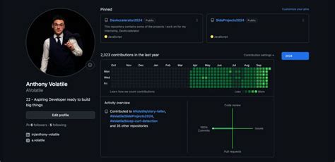 Anthony Volatile On Linkedin Codeeveryday Github Softwaredevelopment Devaccelerator