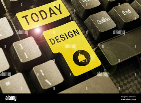 Sign Displaying Design Conceptual Photo Drawing Produced To Show The