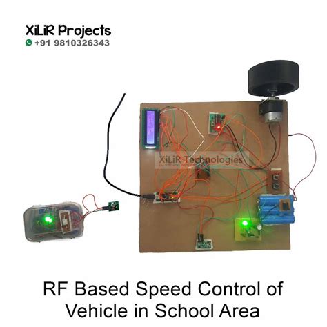 RF Based Speed Control Of Vehicle In Babe Area M Tech B Tech Engineering Projects Thesis
