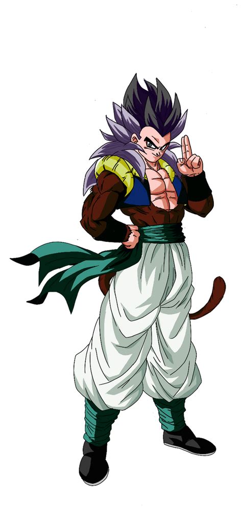 Gotenks Adult Ssj4 Render By Thedesconocido On Deviantart