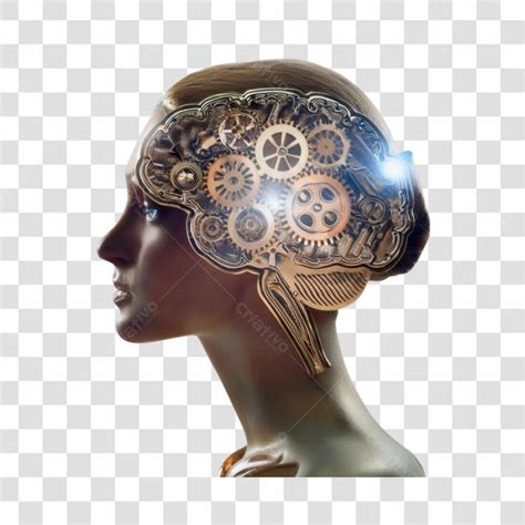 3d Render Cérebro Neurociência Elemento Ícone Psd Png Png Premium