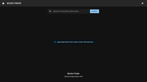 Github Eman Alatawiapp5 Books Finder App About React Application React Journey 2023