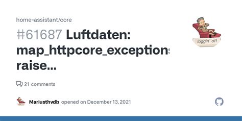 Luftdaten Mapcoreexceptions Raise Mappedexcmessage From Exc Xconnecttimeout