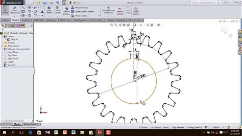 Drawing Gears On Solidworks At Wayne Morgan Blog