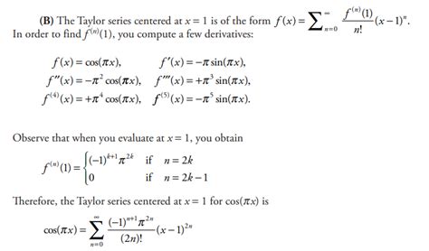 Ap Calculus Bc 10 15 Representing Functions As Power Series Exam Style Questions With Answer Mcq