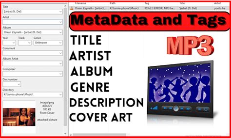 Add And Edit Mp3 Music Metadata Id3 Tags Album Cover Art For Your Songs Files By Natigyunus
