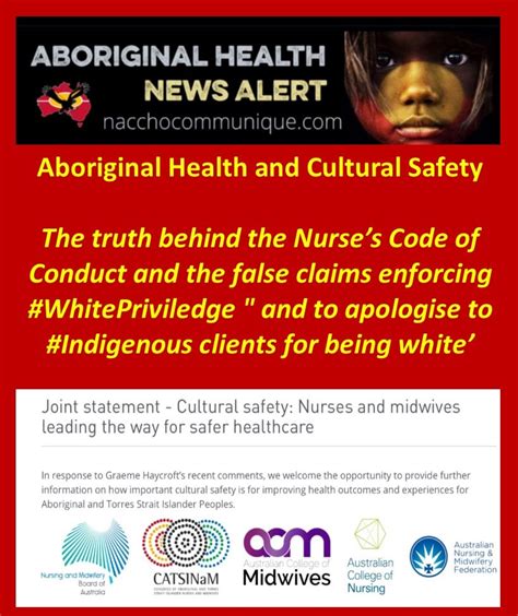 Naccho Aboriginal Health And Cultural Safety Media Debate The Truth Behind The Nurses Code Of