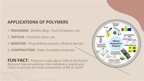 Polymers In Science Biology Chemestry An Ppt
