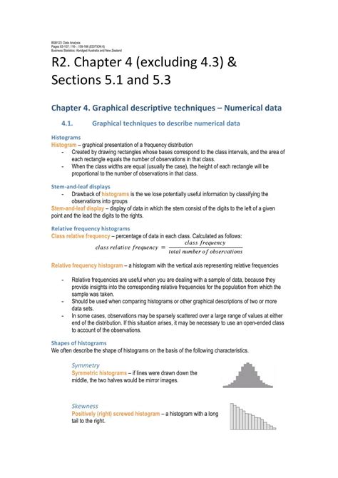 bsb123 week 2 required reading notes bsb123 data analysis qut thinkswap