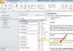 How To Organize Email In Microsoft Outlook