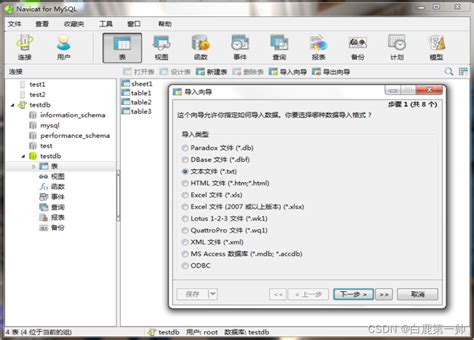 数据库管理工具如何使用 Navicat for MySQL 导出导入数据表 Excel 文件 腾讯云开发者社区 腾讯云