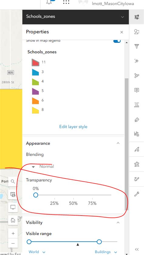Solved Unable To Remove Transparency In Web Maps On Arcgi Esri