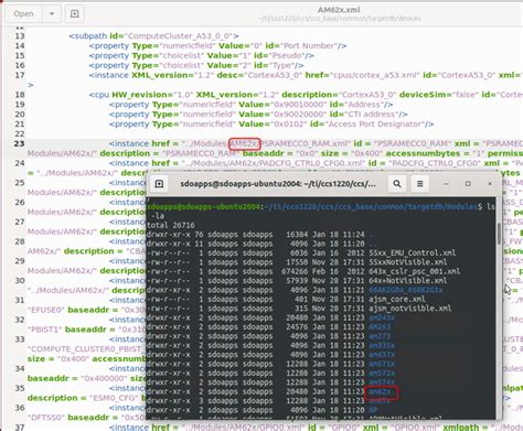 PROCESSOR SDK AM X Trouble Parsing Xml File Error When Selecting The AM Board Or Device In