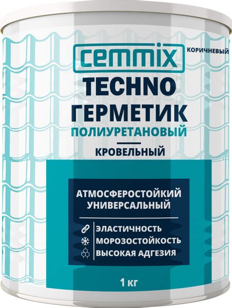 Полиуретановый Герметик Cemmix, Для стен, коричневый - купить по низким ...