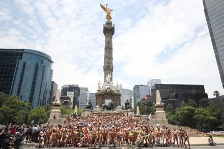 People Participate First Naked Day Demonstration Editorial Stock Photo Stock Image Shutterstock