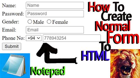 How To Make A Html In Notepad At Brandi Stevens Blog