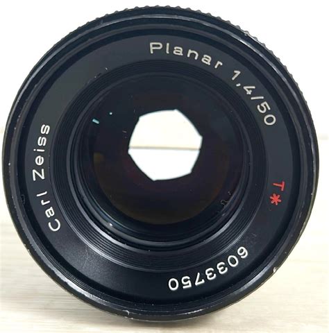 Yahooオークション Contax コンタックス Carl Zeiss Planar T 50mm