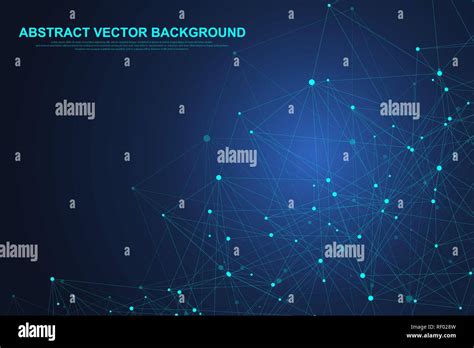 Global Structure Networking And Data Connection Concept Social Network