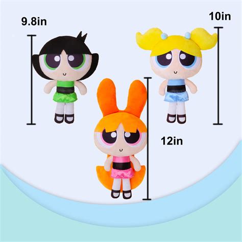 Powerpuff Girls Buttercup Plush Dolls Brand New Hugkis Powerpuff