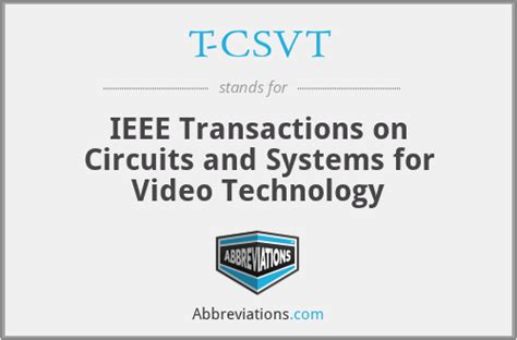 Ieee Tcsvt投稿经历 知乎