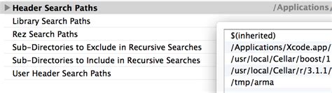 C Usrinclude Wont Work As A Search Path In Xcode Stack Overflow