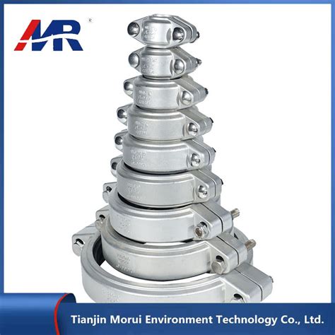 25mm Grooved Pipe Fitting Flexible Coupling Clamp Ductile Iron Rigid Flexible Coupling Cast Iron