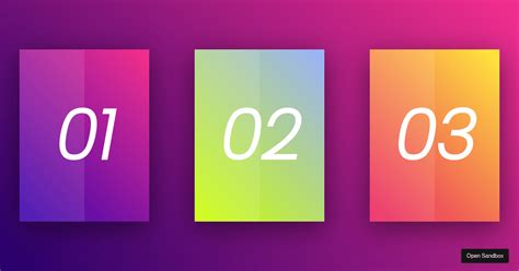 Card Hover Effect Codesandbox