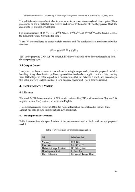 Sentiment Analysis For Movies Reviews Dataset Using Deep Learning Models Pdf Artificial