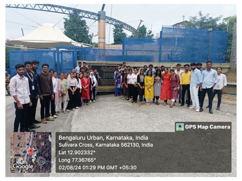 Pavan N S On Linkedin Spacetechnology Industrialvisit