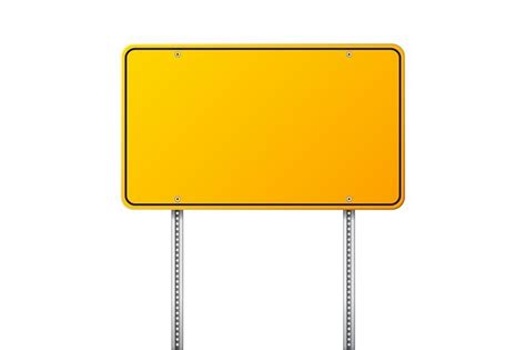 Road Sign With Space For Text