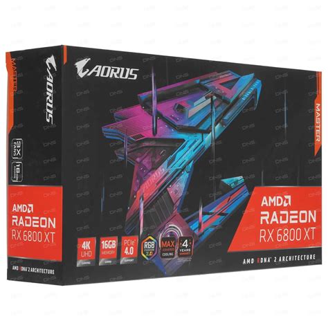 Видеокарта GIGABYTE AMD Radeon RX 6800 XT aorus master 16GB: 275 000 тг ...