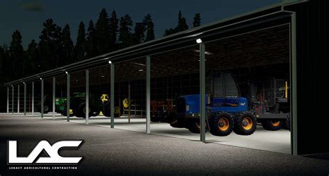 Lac Implement Sheds Pack V1 0 Fs22 Mod Farming Simulator 22 Mod