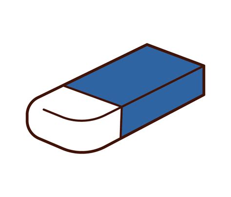 사용의 지우개 일러스트 무료 일러스트 소재집 Kukukeke