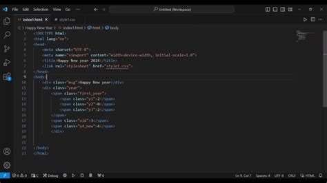Shivani Salokhe On Linkedin Html Css Newyear2024