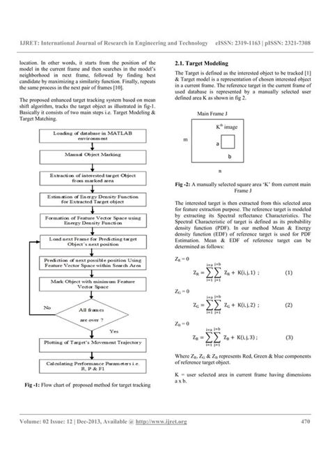 Enhanced Target Tracking Based On Mean Shift Pdf