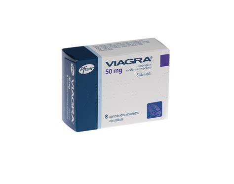 VIAGRA 50 MG COMPRIMIDOS RECUBIERTOS CON PELICULA 8 Comprimidos