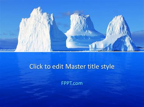 Free Iceberg PowerPoint Template Free PowerPoint Templates