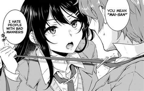 Mai Sakurajimarascal Does Not Dream Of Bunny Girl Senpaimangamai