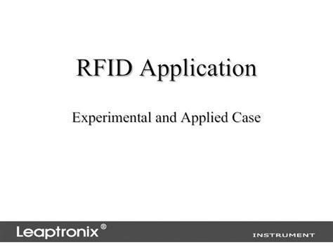 pdf rfid application jameco electronics quickg… · rfid application