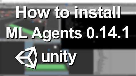 How To Install Unity ML Agents Beta YouTube