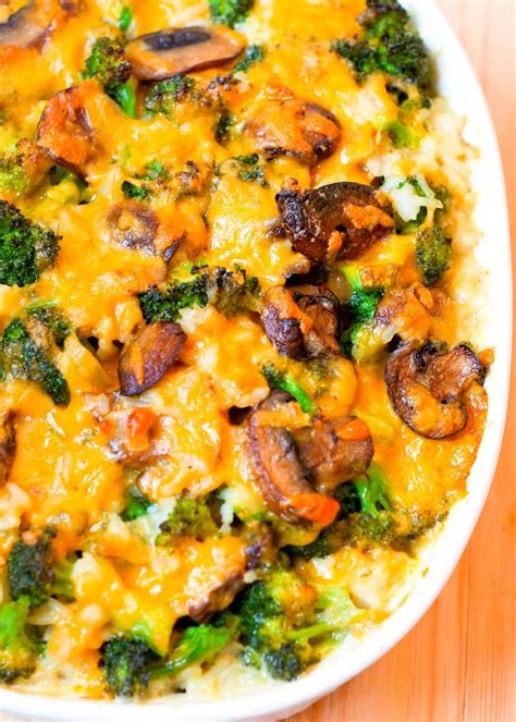 Broccoli Cheese Rice Casserole Artofit
