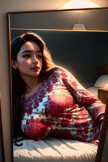 Premium Ai Image Chile Woman In Bed Ai Generative