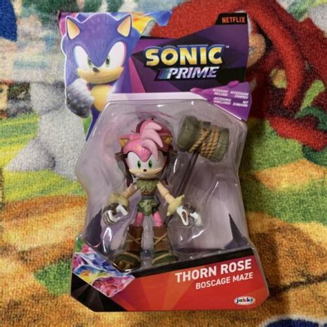 Sonic The Hedgehog Sonic Prime Thorn Rose Amy Figure Toy Jakks 2023 5 4658254029